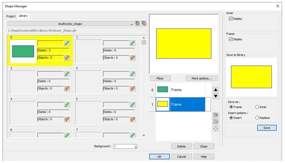 How to Create Multi-color Shapes in EBPro - Maple Systems
