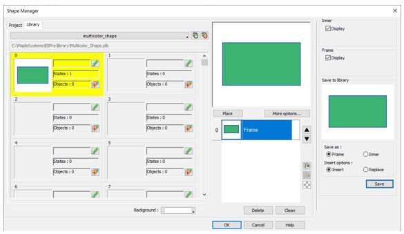 How to Create Multi-color Shapes in EBPro - Maple Systems