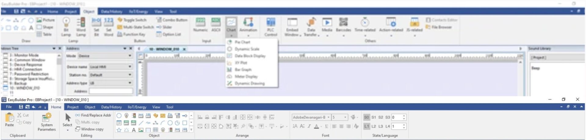 HMI Software Programming Environment | Maple Systems