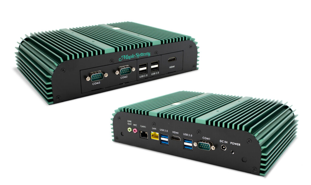 Rugged, Heavy Duty i7 Wide-Temp Fanless Industrial Box PC