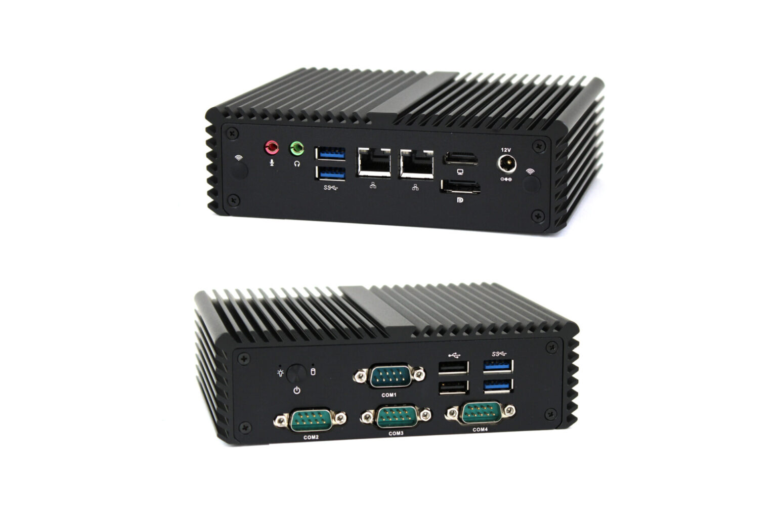 Mini Industrial Box PC, Fanless, Optional Wi-Fi