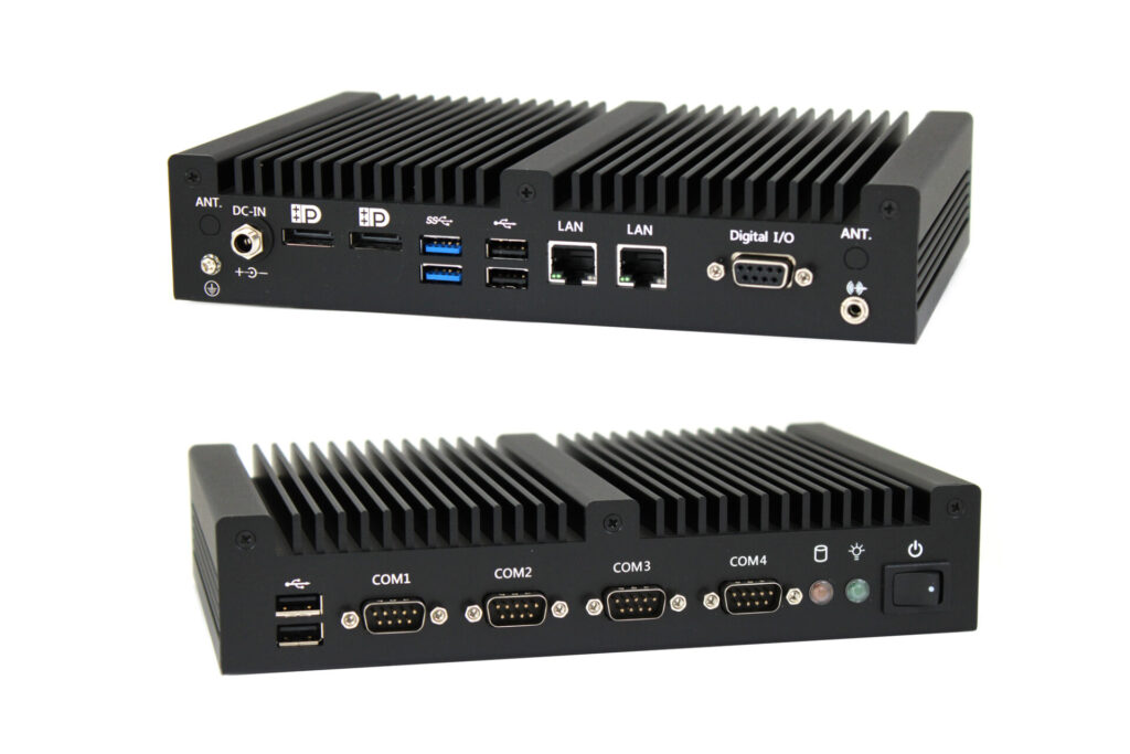 Intel® Atom® Quad-Core Fanless Box PC for Extreme Environments