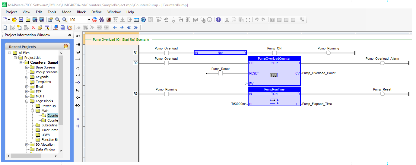 How to Use Counters with Proactive & Reactive Maintenance