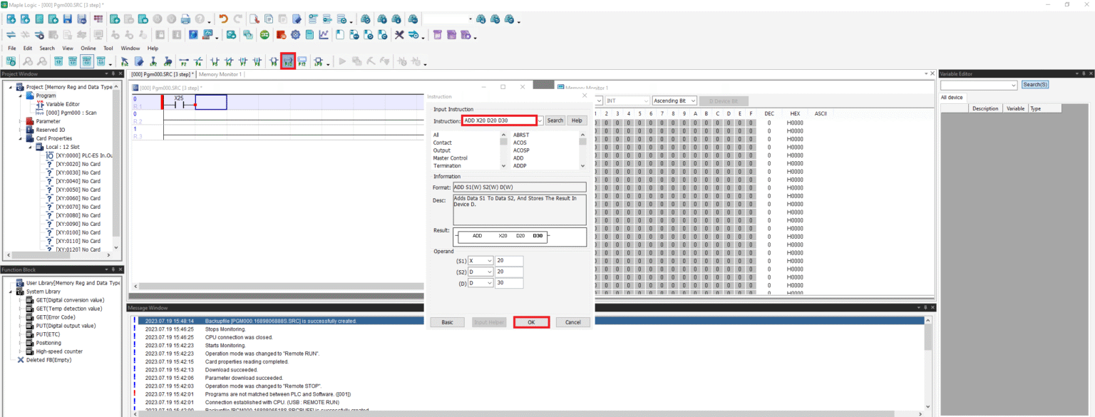 PLC Registers and Data Types - Maple Systems