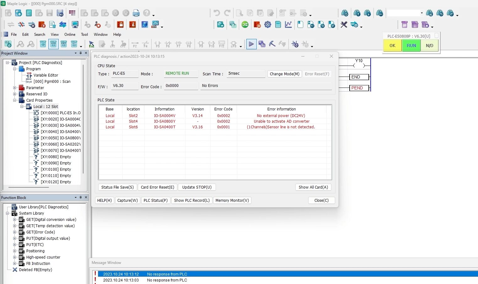 How to Troubleshoot and Reset Error Codes in your PLC Diagnostics