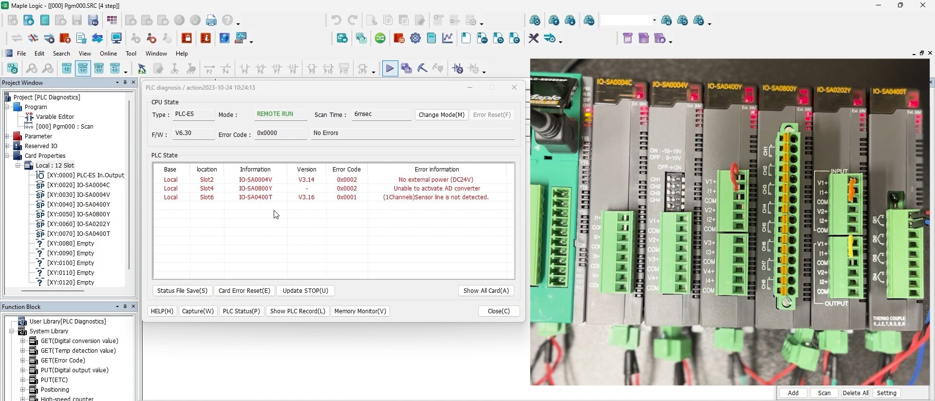 How to Troubleshoot and Reset Error Codes in your PLC Diagnostics