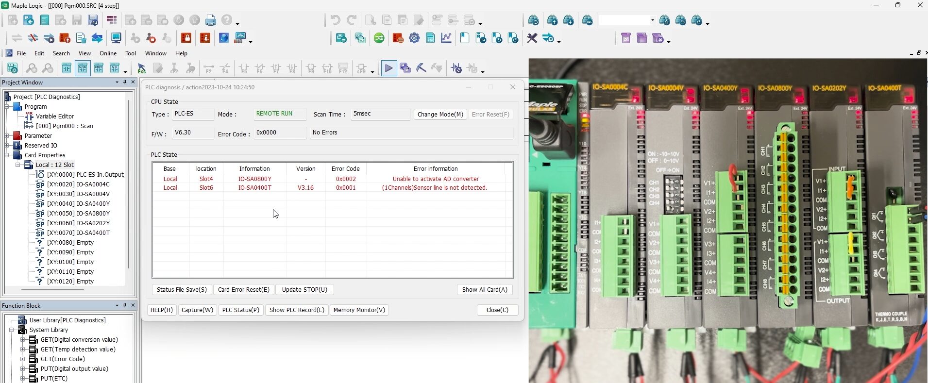How to Troubleshoot and Reset Error Codes in your PLC Diagnostics