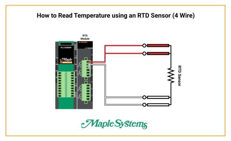 How to Read Temperature using an RTD Sensor - Maple Systems