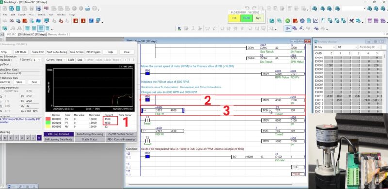 How to Control Motor Speed Using a PID Loop, Pulse Width Modulation and ...