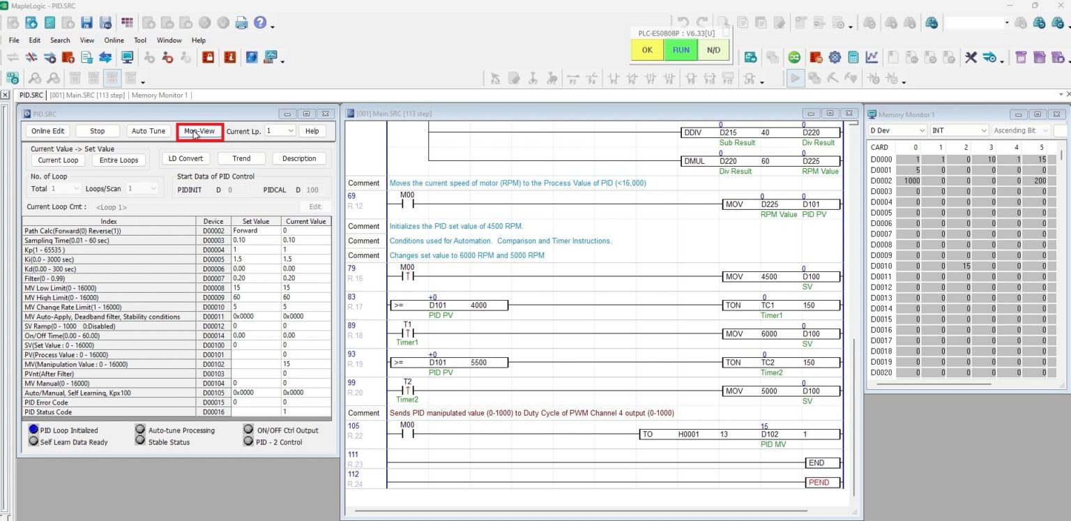 How to Control Motor Speed Using a PID Loop, Pulse Width Modulation and ...