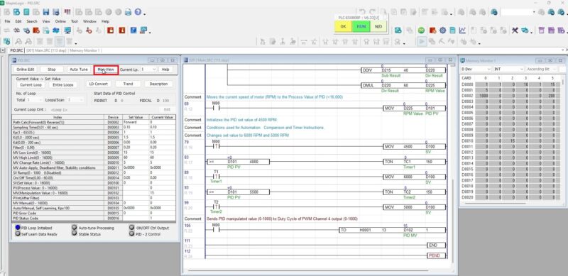 How to Control Motor Speed Using a PID Loop, Pulse Width Modulation and a High Speed Counter ...
