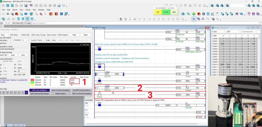 How to Control Motor Speed Using a PID Loop, Pulse Width Modulation and ...