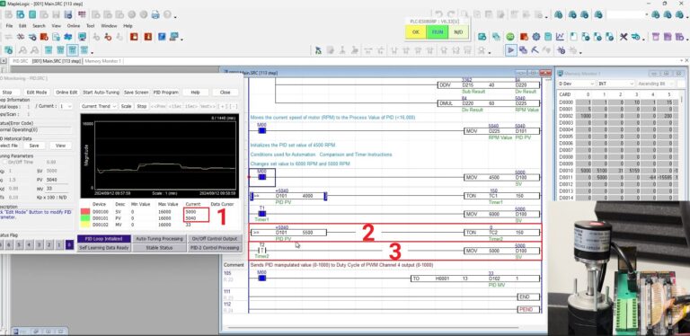 How to Control Motor Speed Using a PID Loop, Pulse Width Modulation and ...