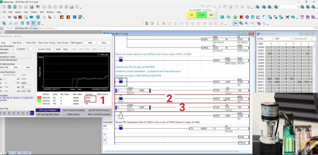 How to Control Motor Speed Using a PID Loop, Pulse Width Modulation and ...