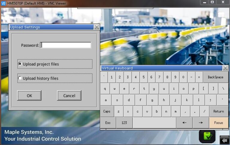 Uploading a Project from an HMI to a PC via a USB Flash Drive or SD ...