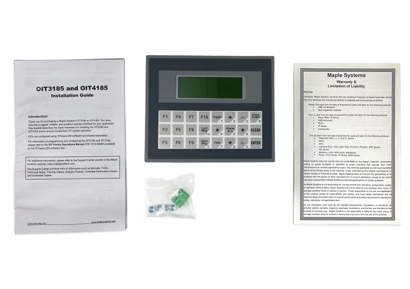 4 x 20 Backlit LCD Display