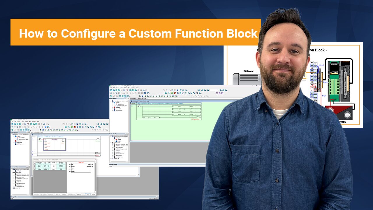 How to Configure a Custom Function Block - Maple Systems