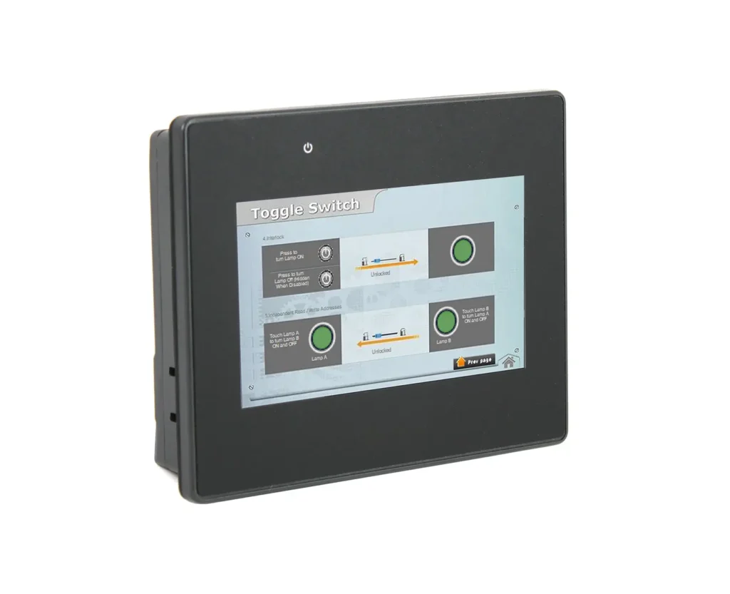 CMT2058XH - 4.3" Dual Ethernet Touchscreen HMI