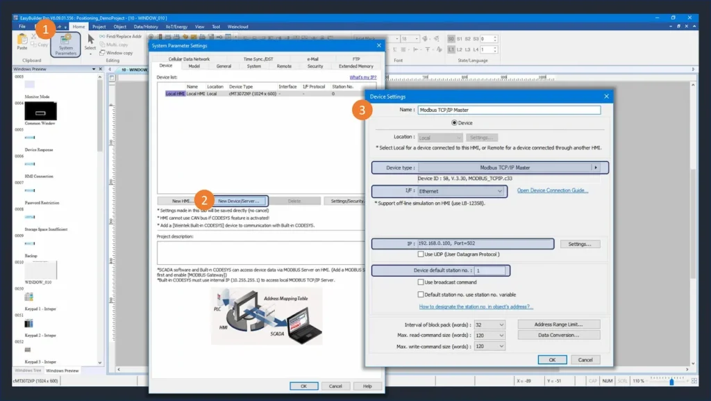 Stepper Motor and Servo Motor Positioning