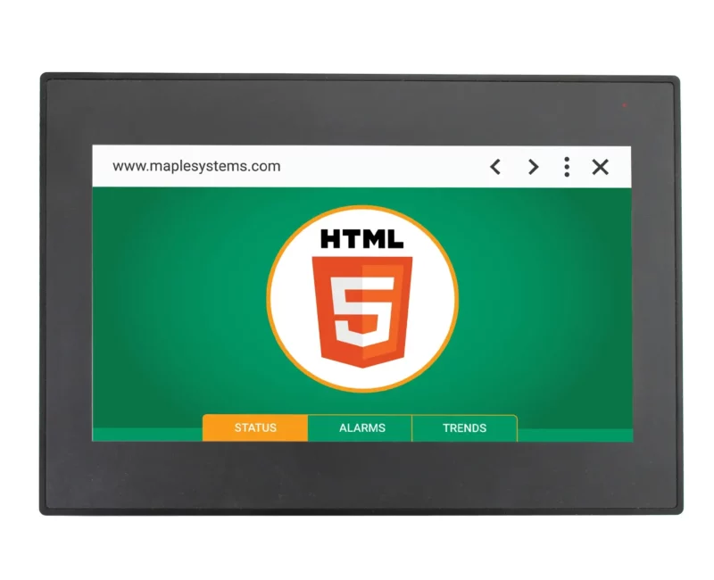 10.1" High Brightness Web HMI