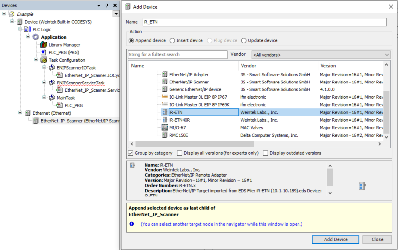 Using EtherNet/IP with Codesys - Maple Systems