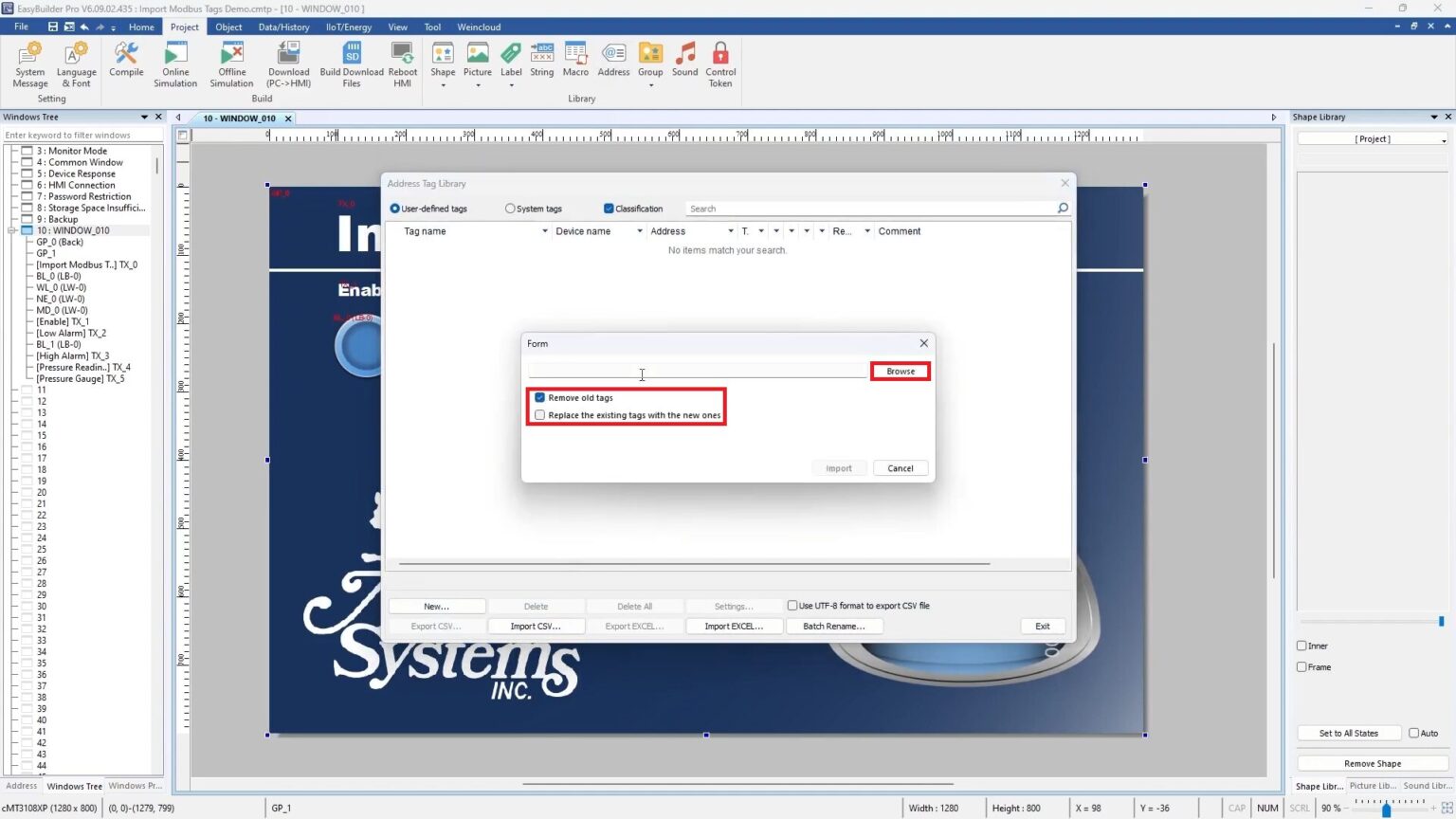 How to Import and Export Modbus Tags - Maple Systems