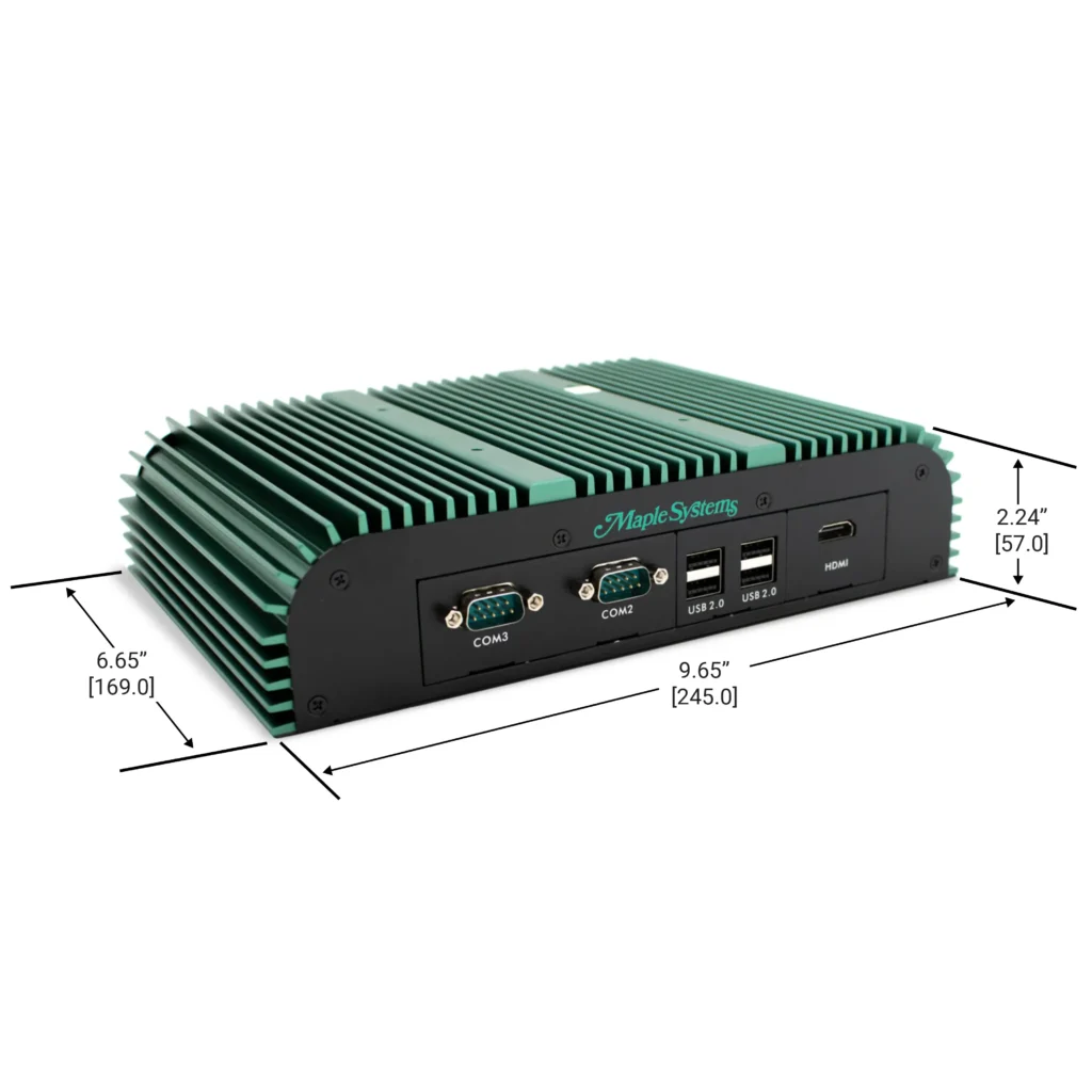 Rugged Heavy Duty Fanless Industrial PC Computer